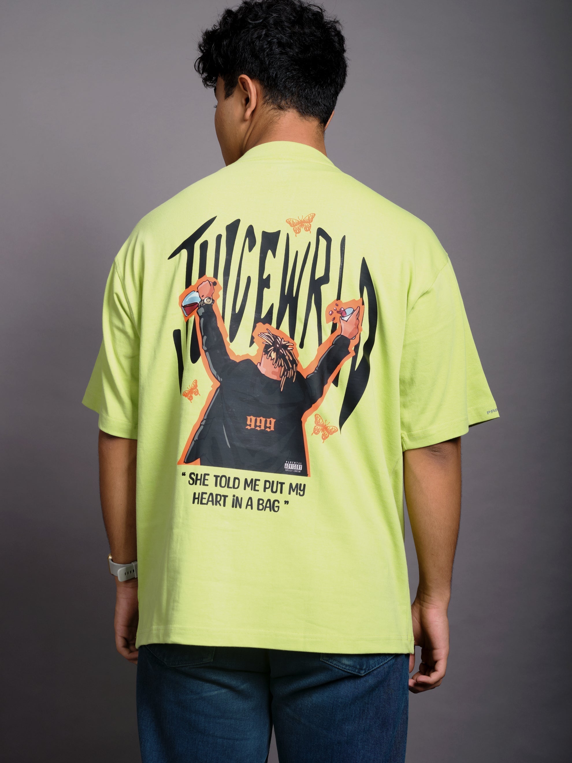Juice WRLD Designed Oversized Tee – Bindas Apparel.
